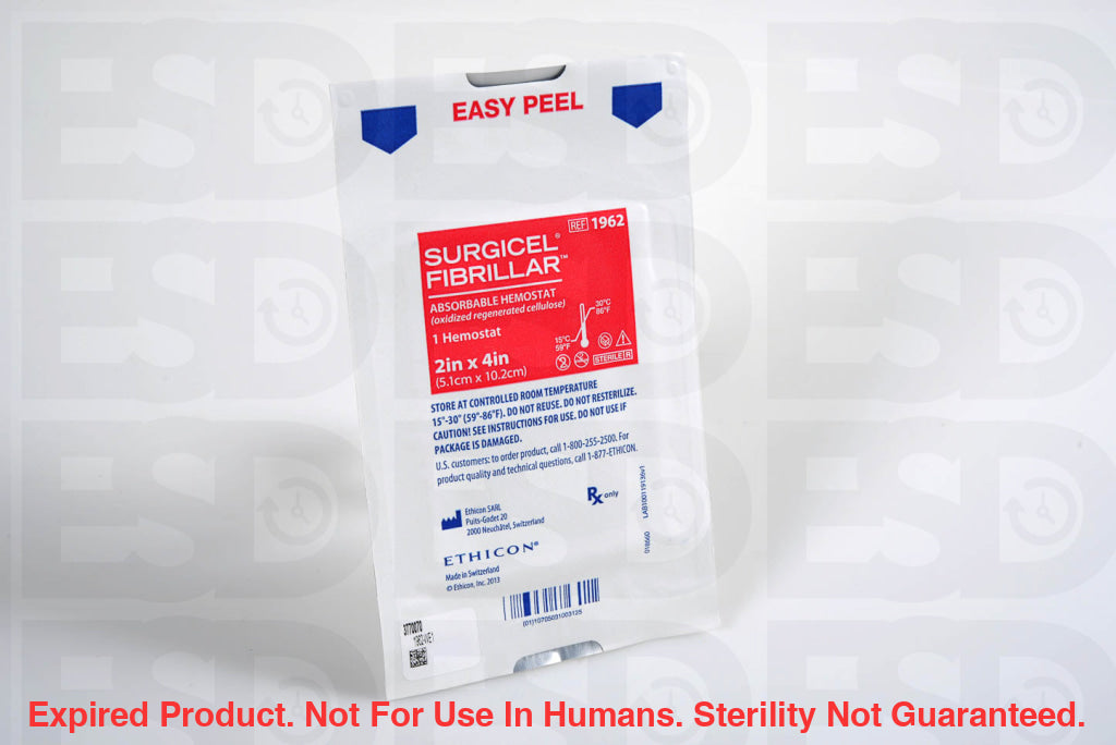 ETHICON: 1962 – Expired Surgical Devices