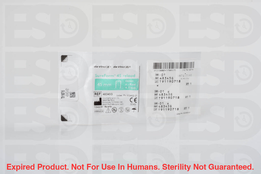 INTUITIVE SURGICAL: 48345G – Expired Surgical Devices