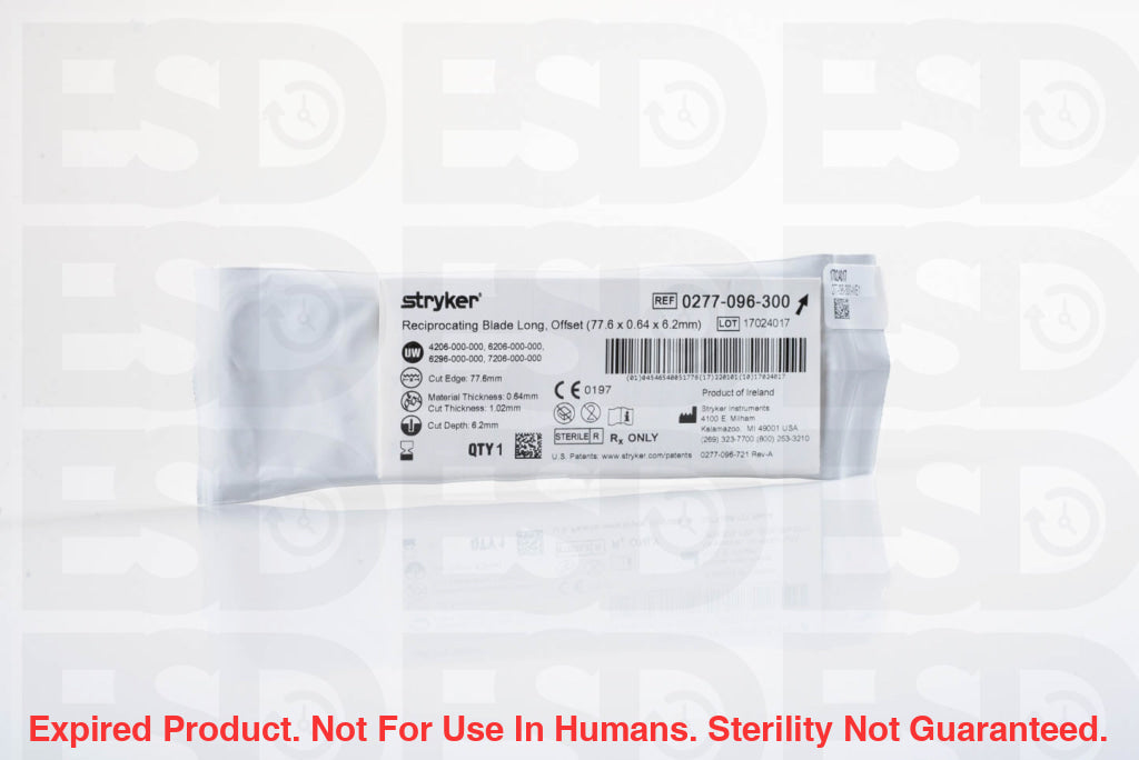 STRYKER: 277-096-300 – Expired Surgical Devices